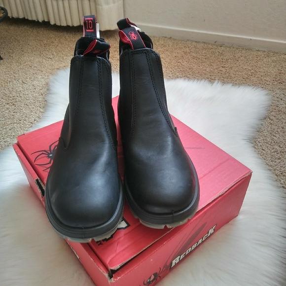 Redback | Shoes | Nib Redback Oilacidslip Resistant Boots Size 1 | Poshmark
